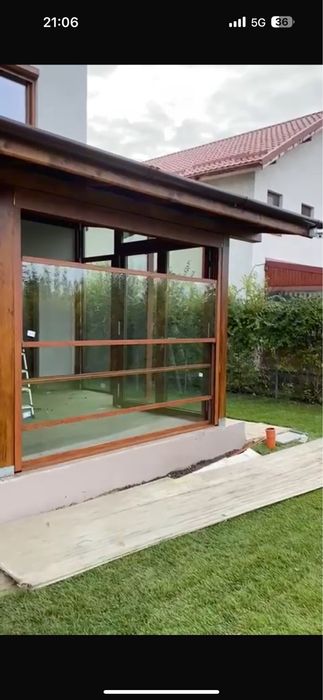 Sticla Ghilotina Geamuri retractabile electric Fabrica proprie ...