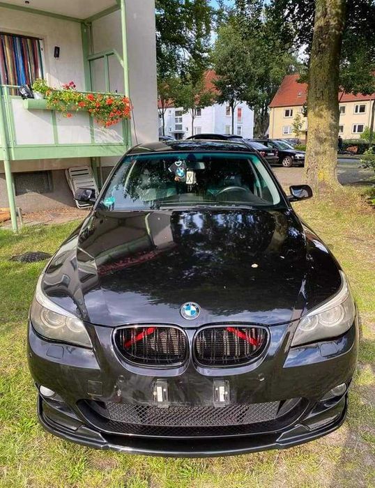 BMW E60 E61 Hamann Lip spoiler M tech /Хаманн лип спойлер за БМВ Е60 гр ...