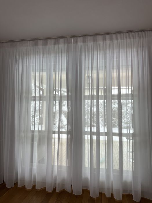 Perdele din matase, bumbac si voal •montaj• croitorie Bucuresti ...