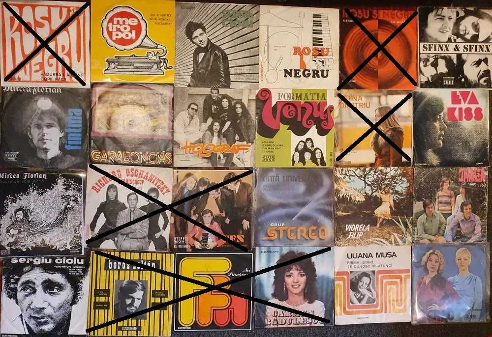 Discuri vinil Electrecord EP rare Grupul Stereo Mircea Florian ...