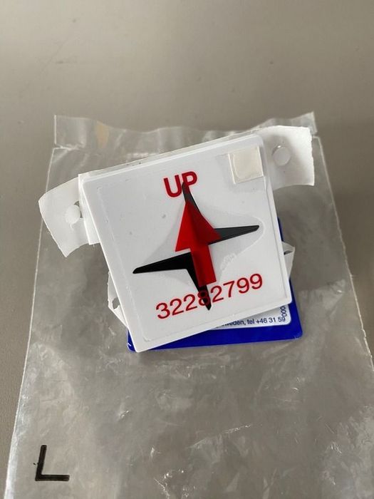 Emblema polestar NOU ORIGINAL VOLVO 32282799 S60 V60 XC60 XC90 XC40 ...