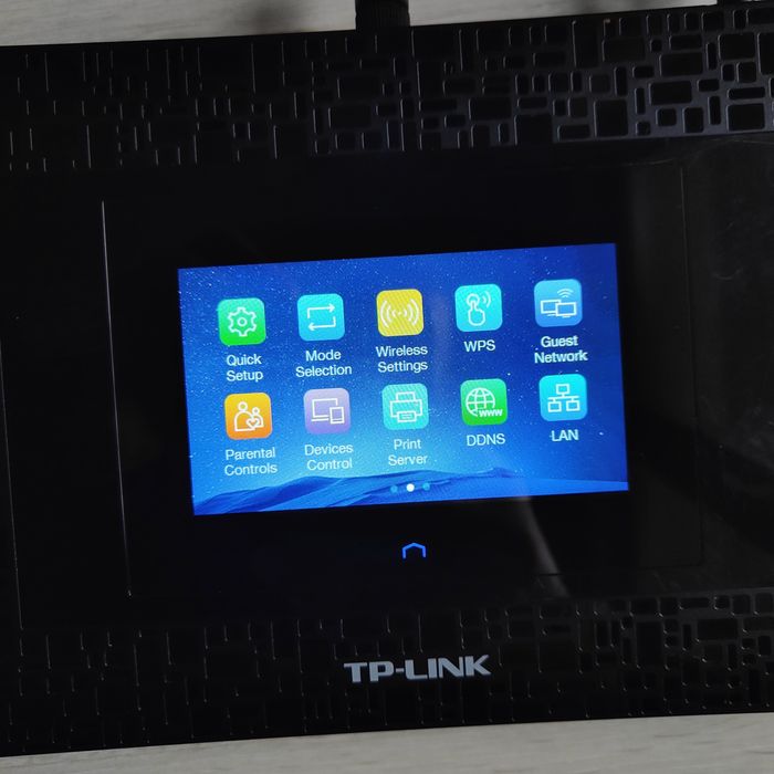 Router wireless TP-LINK Touch P5 AC1900 Gigabit Touch Screen dual band ...