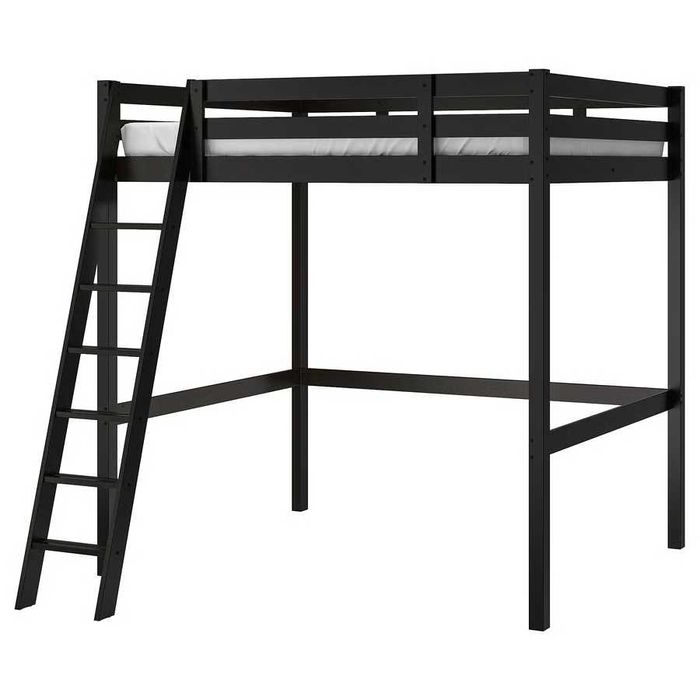 Pat lemn suspendat Ikea si saltea Jysk 200x140 Bucuresti Sectorul 1 ...