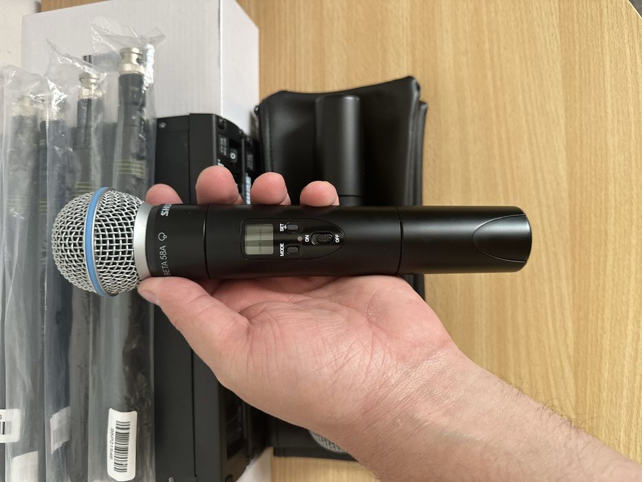 Shure ulx-p4 cu beta 58 A. (Ca si noi) Sibiu • OLX.ro