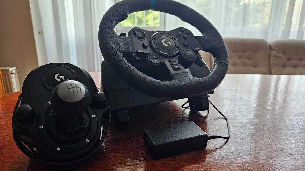 Игровой руль Logitech, коробка передач, кресло для симулятора Logitech ...