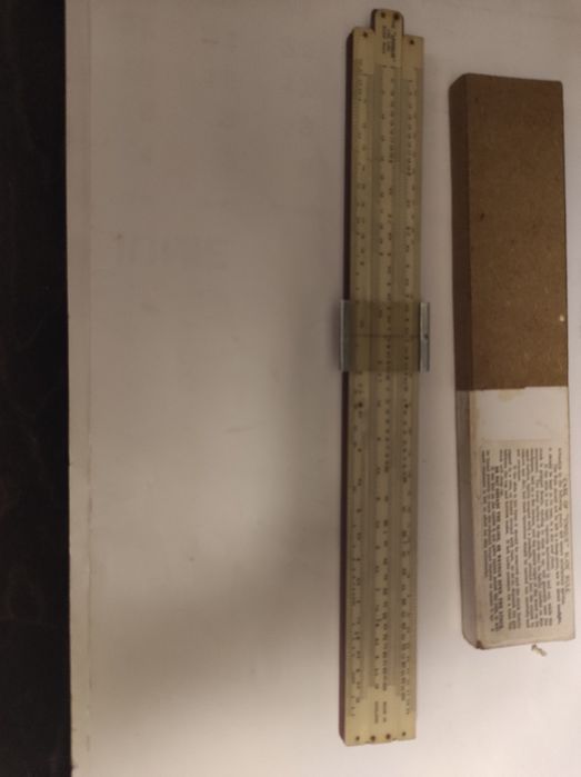 Rigla de calcul cu formule trigonometrice, The Unique Slide Rule Bucuresti Sectorul 6 • OLX.ro