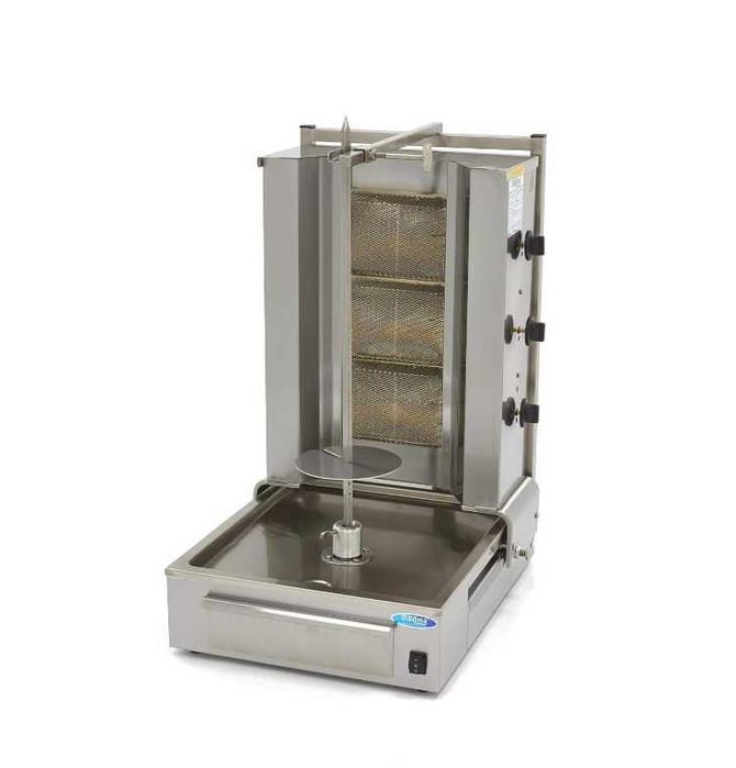 Rotisor Kebab Shaorma MAXIMA OLANDA antic 3 arzatoare pe Gaz NOU ...