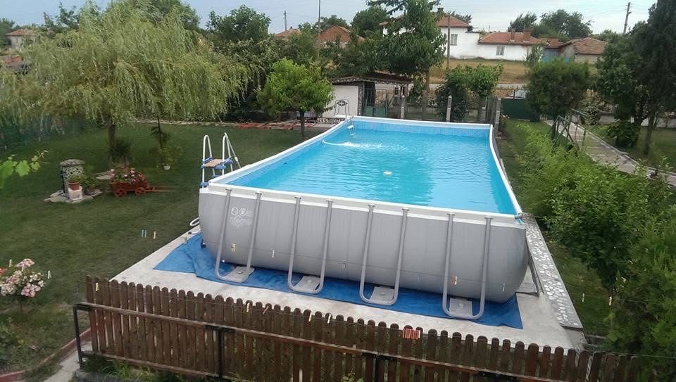 Сглобяем Басейн Intex 10x5.5 м – Летният Ви Оазис Е Тук! гр. Нова Загора • OLX.bg