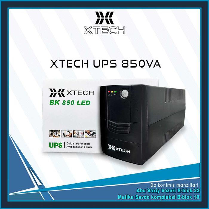 XTECH UPS (650VA 850VA 1000VA 1200VA 1500VA 2000VA): 29 у.е. - Периферийные устройства Ташкент ...