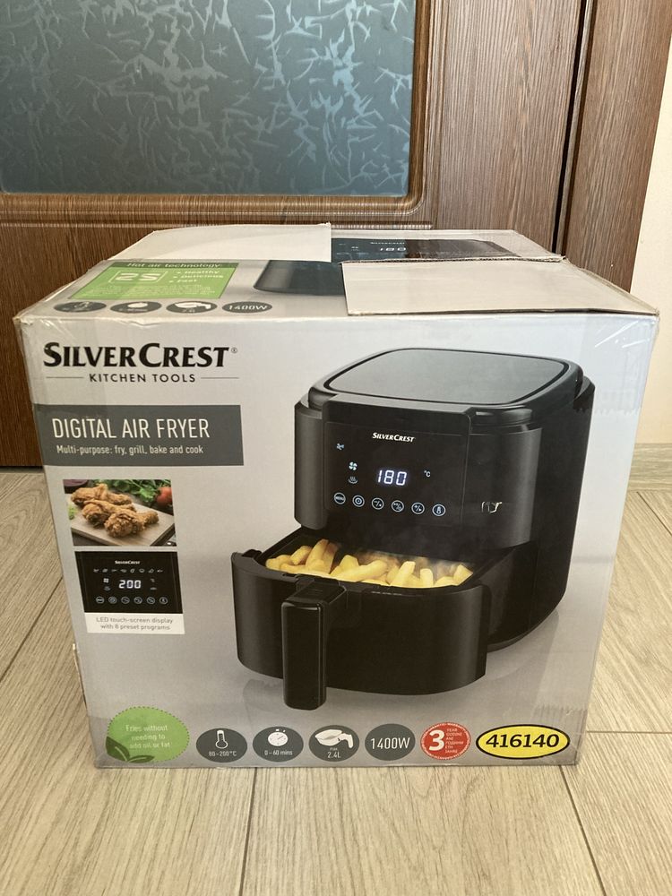 Еър фрайър 2 4 L Digital Air Fryer Silver Crest гр Стара Загора