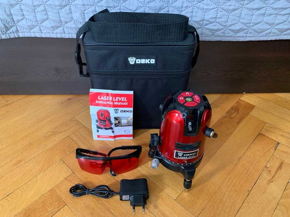 DEKO LASER 4V 1H Самонивелиращ линеен лазерен нивелир гр. София Хаджи Димитър • OLX.bg