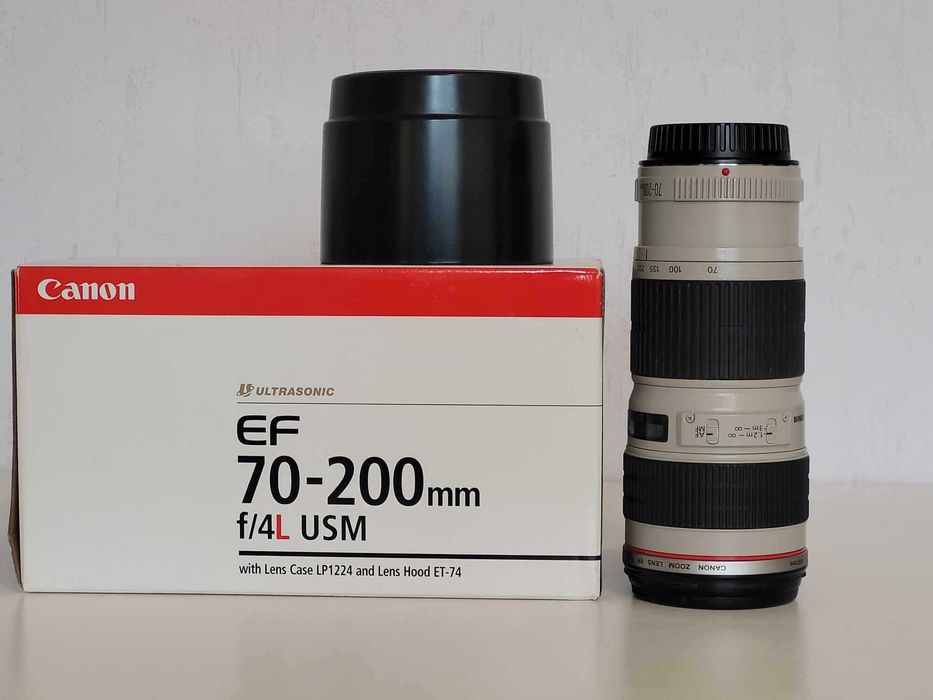 Obiectiv Canon EF 70-200 F4L USM Valea Lupului • OLX.ro