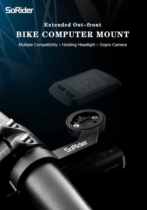 Suport computer de bicicleta GPS lanterna Garmin Bryton Gopro Bucuresti ...