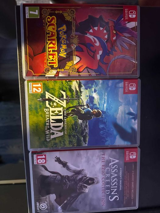 Consola Nintendo Switch OLED + 3 jocuri Bucuresti Sectorul 3 • OLX.ro