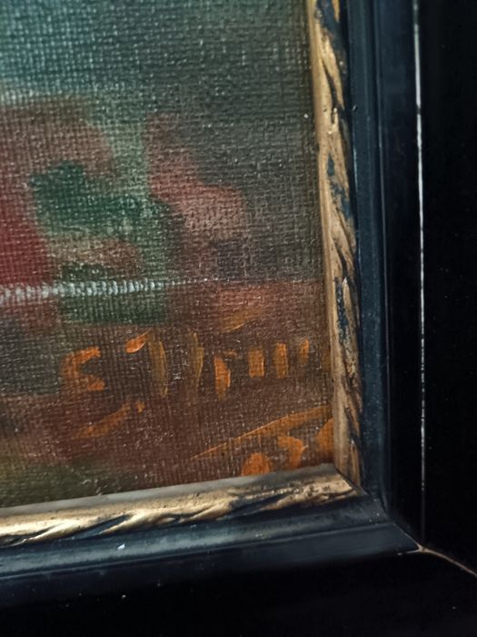 Vând tablouri pictate manual pe pânză vechi Fantanele • OLX.ro