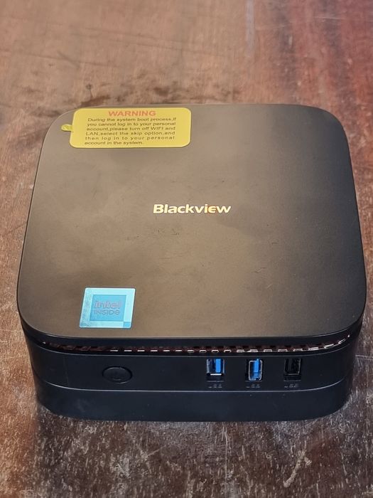 Мини компютър Blackview MP60/4K-60Hz/16GB RAM/512GB/Windows 11 Pro гр ...