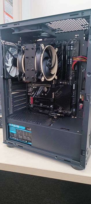 Геймърски компютър Ryzen 5 5600X, 16GB RAM CL16, EVGA GeForce, 1TB SSD ...