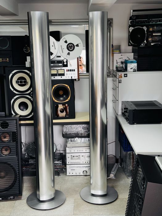 Boxe/coloane active cap de serie BANG&OLUFSEN BeoLab1, 185cm inălțime ...