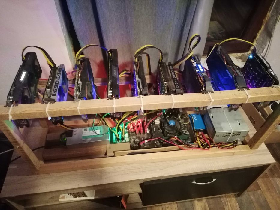 Mining rig Майнинг риг с Nvidia карти гр. Раковски • OLX.bg