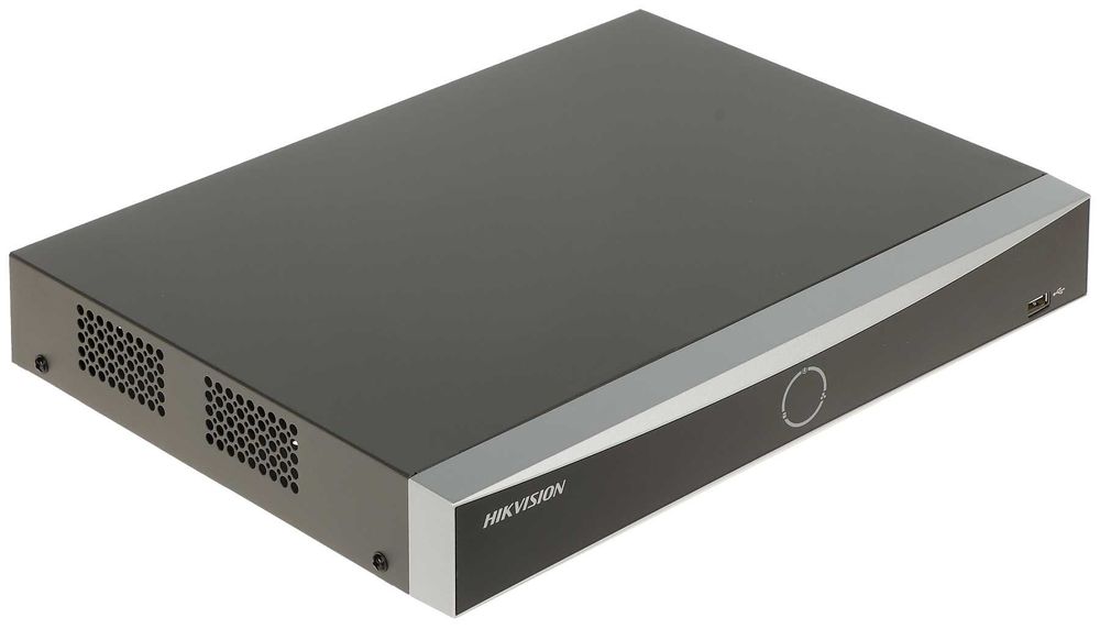 NVR 16 canale AcuSense Hikvision DS-7616NXI-K1(D) 4K 12MP Nou garantie ...