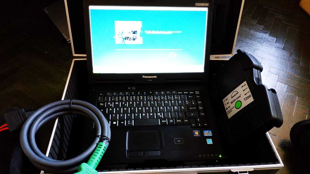 MAN Tester profesional Original camioane Man Cats II T200 Bosch Craiova ...