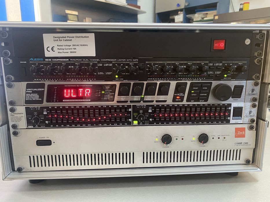 Rack amplificator egalizator dsp mixer microfon Sibiu • OLX.ro