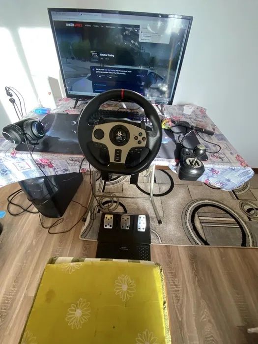 Set Volan gaming PS4/PS5 Xbox Pc Myria MG7418 Dara • OLX.ro