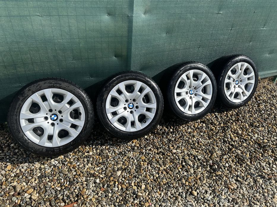 Roti Bmw X1 225/50 R17 originale cu anvelope Continental 2020 Craiova • OLX.ro