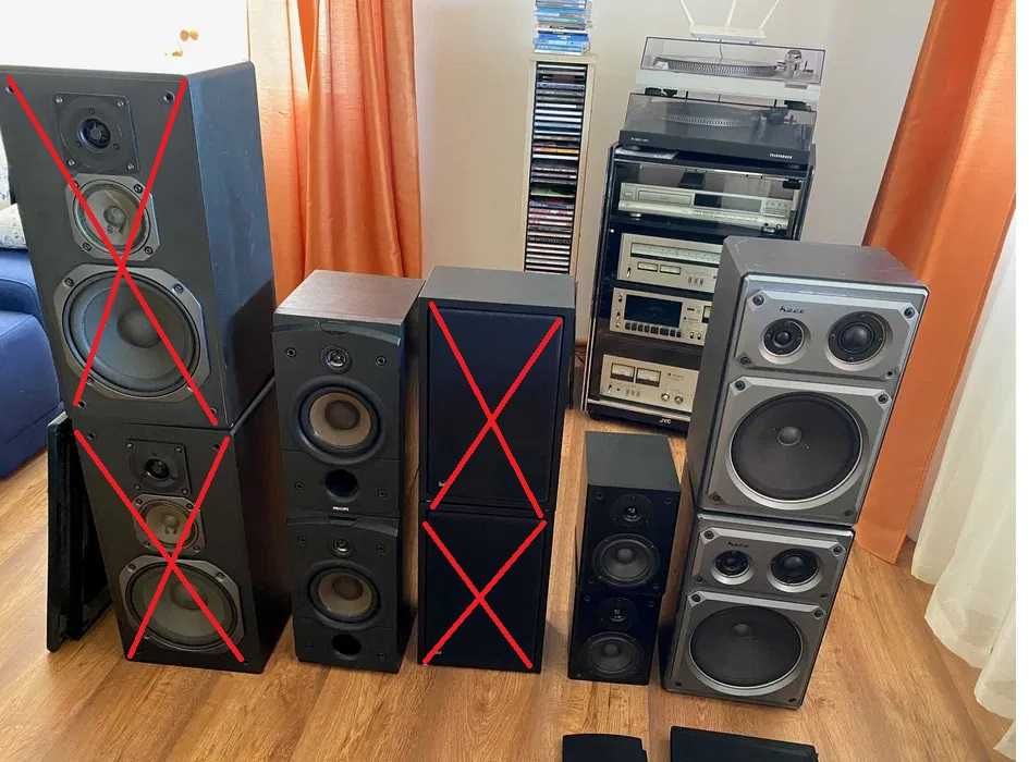 Boxe Philips, Heco, Pilot, Grundig, Dual Buzau • OLX.ro