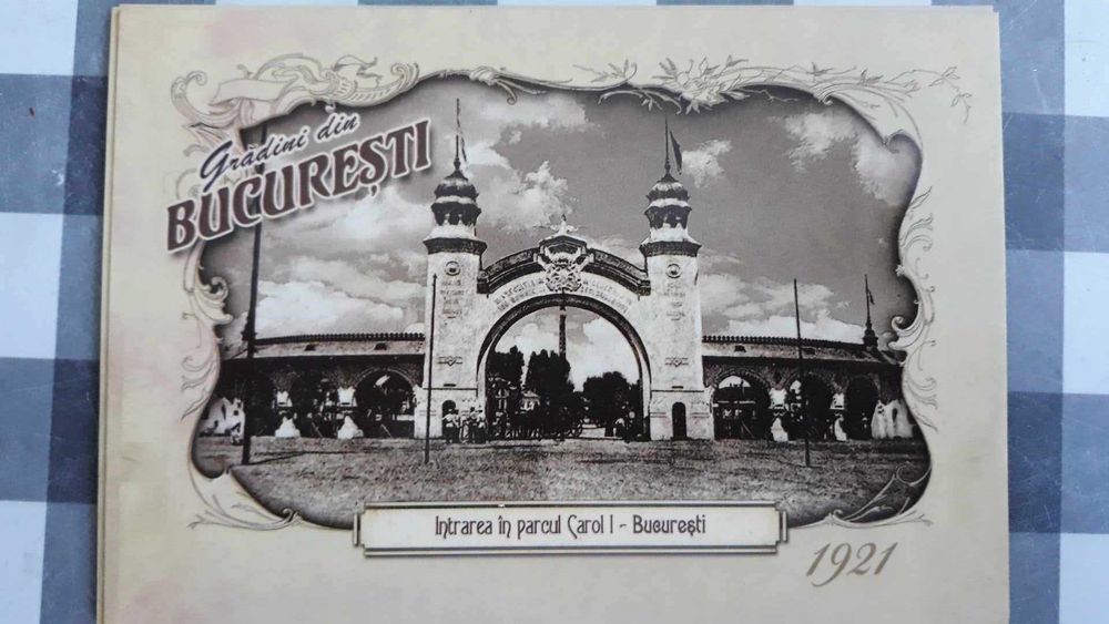 Carti postale noi cu poze vechi din parcuri, Bucurestiul de altadata ...