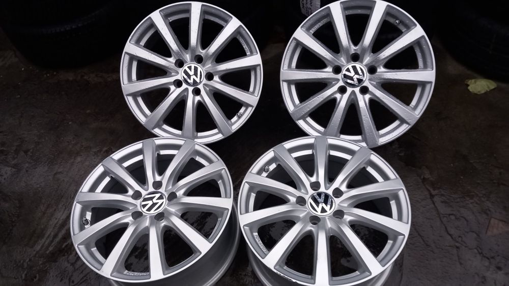 Set 4 jante aliaj r17 Volkswagen 5x112, Passat B6,B7,B8, Golf, Tiguan ...