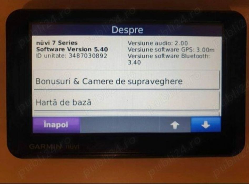 Navigatie Garmin NUVI 760 FM harta full Europa 2024 + Turcia Constanta ...