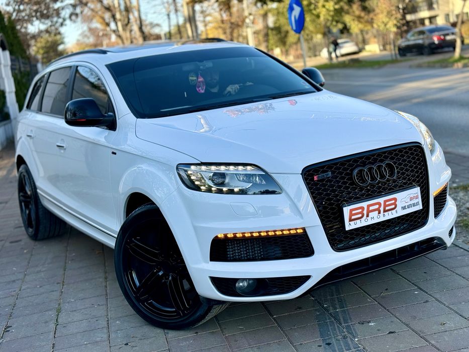 Audi Q7 Facelift 3 x S-Line / 4.2 diesel 340 cp / Parc auto / Rate ...