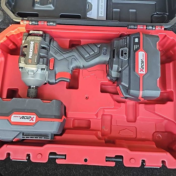 Pistol de impact filetanta cu acumulatori - Parkside PDSSAP 20-Li D3 ...