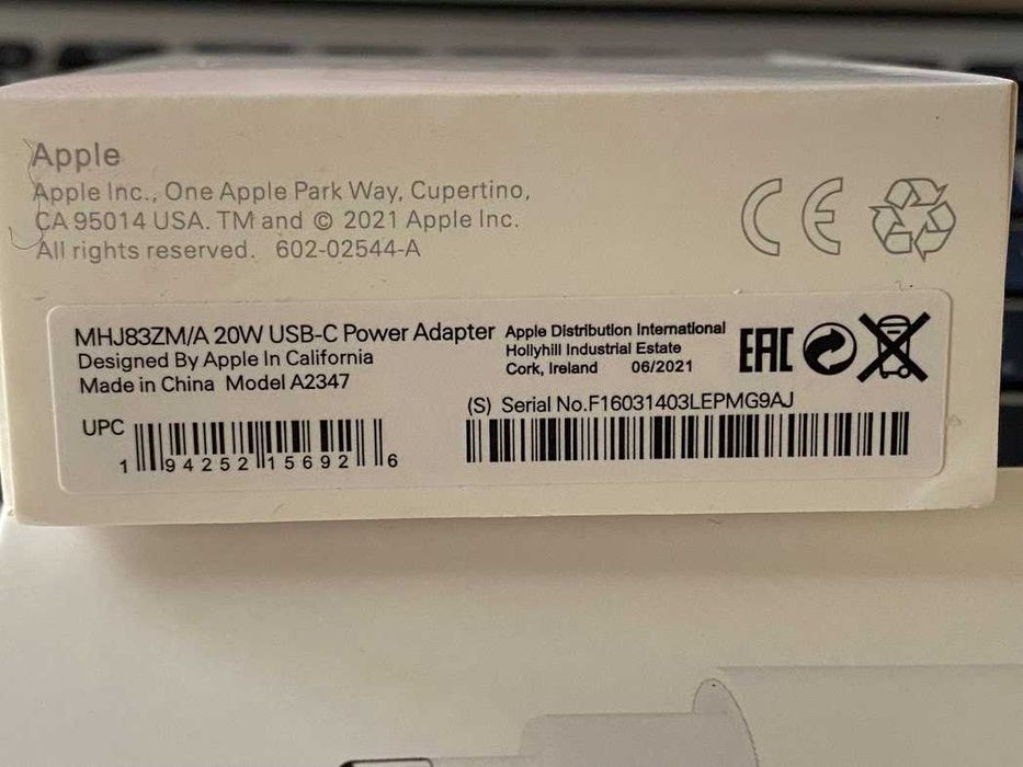 Incarcator iPhone Fast charge 20w original Timisoara • OLX.ro