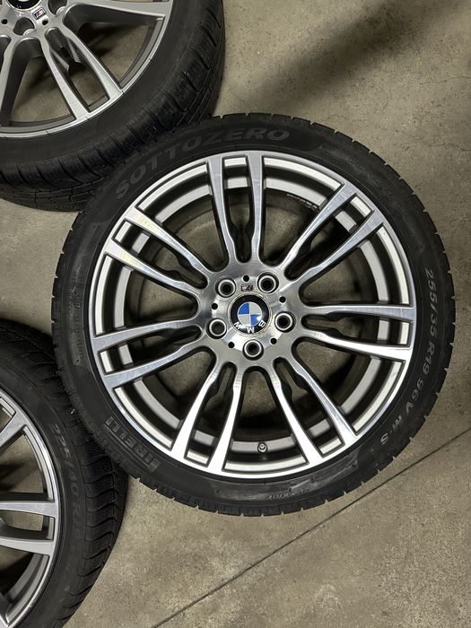 Set 4 Jante 19” BMW M Style 403, Originale, Anvelope Pirelli RunFlat ...
