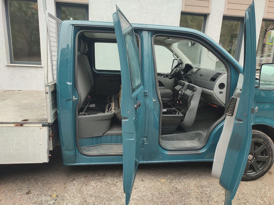 VW T5, T6, Doka, 2.0 TDI, 140 CP, lung, 6 locuri, 4x4, import Olanda Botosani • OLX.ro