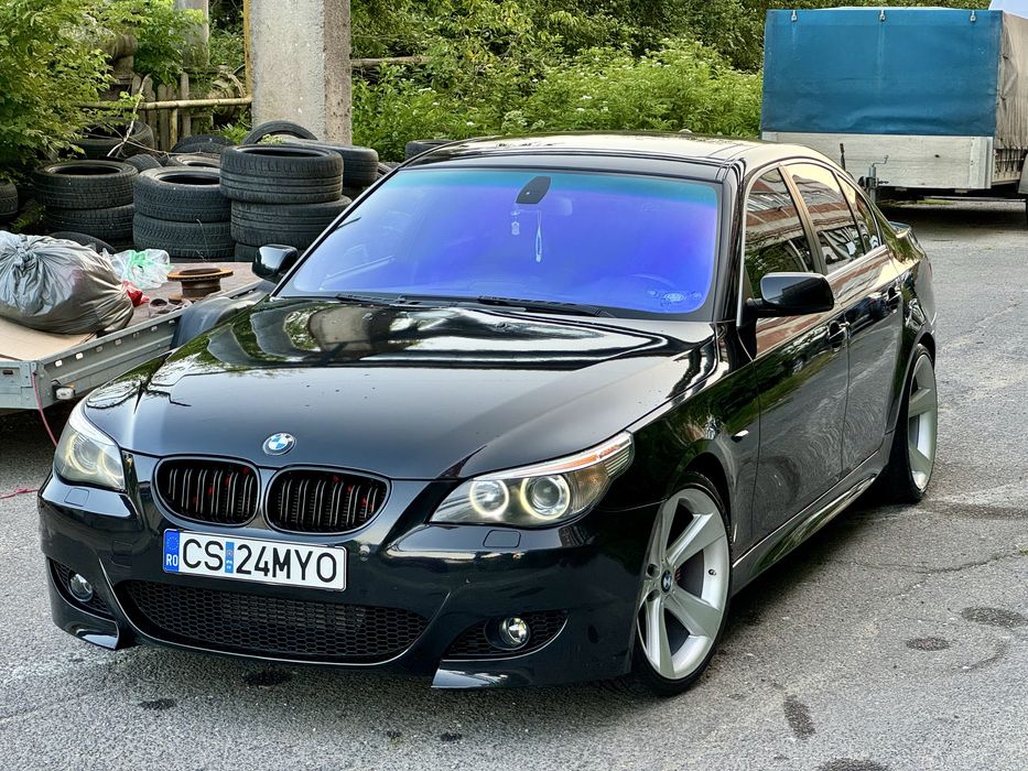 BMW E60/525d/177cai/M-pack exterior/Navi/Automat Resita • OLX.ro