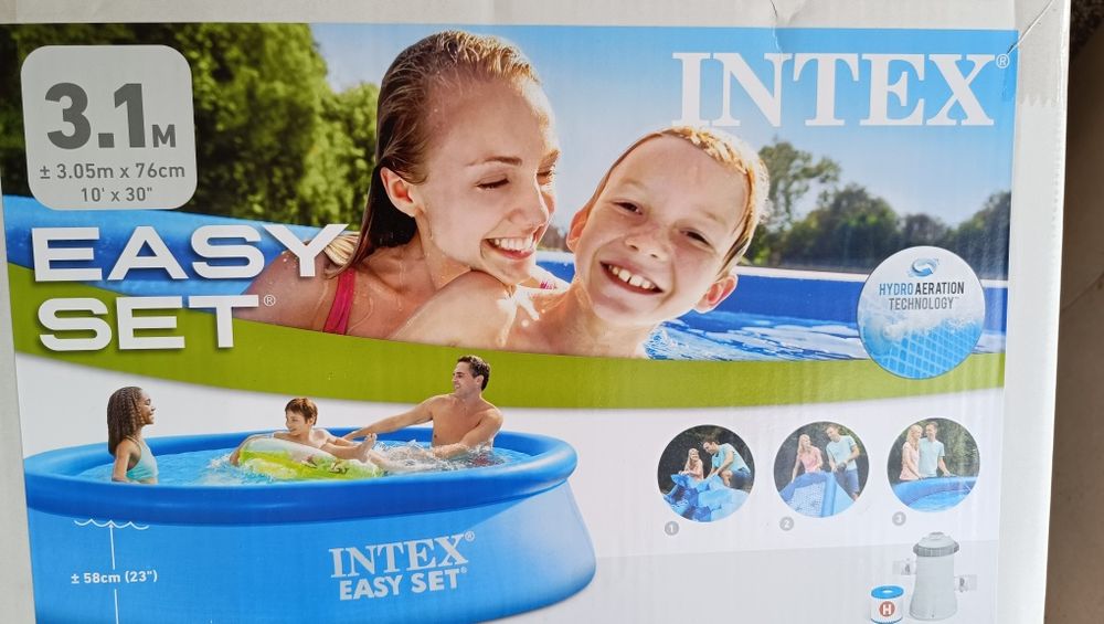 БАСЕЙН Надуваем INTEX-305/75 гр. Плевен 9-ти квартал • OLX.bg