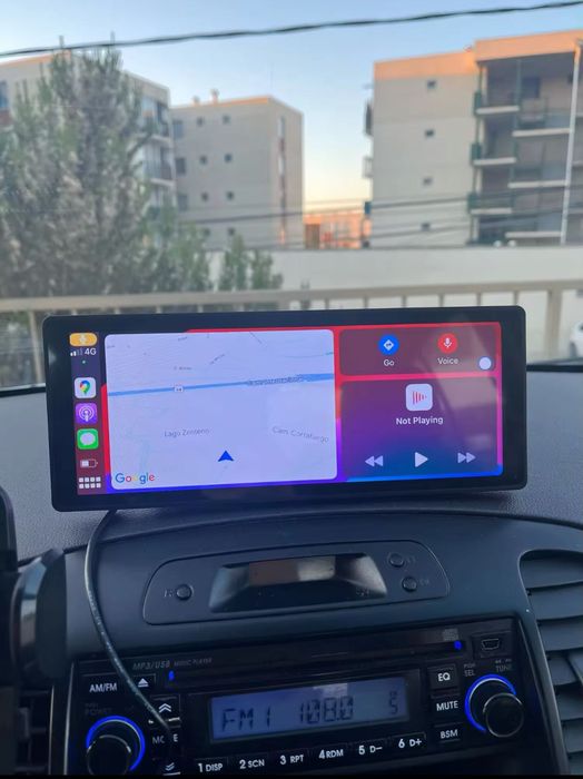 Navigatie Auto Universala | Apple CarPlay/Android Auto | 10 inc | Waze ...