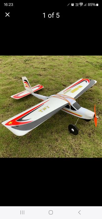 Avion NOU Echipat complect Aeromodel trainer Cessna 185 103cm anver ...