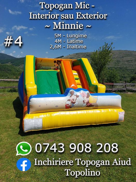 Tobogan Mic Interior Sau Exterior - Minnie Aiud • OLX.ro