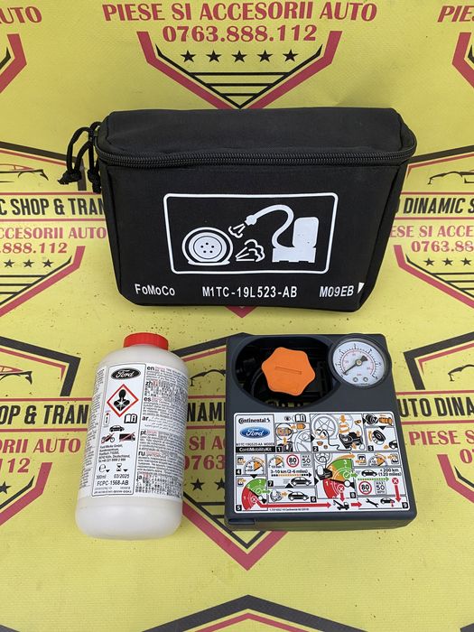Compresor auto umflat roti kit pana original Continental Ford 120w ...