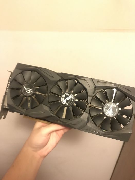 Asus rog rx 580 видео карта гр. София Гоце Делчев • OLX.bg