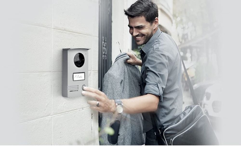 SCS Sentinel - PVF0040 - Interfon video cu fir - Telefon video cu 2 fi ...