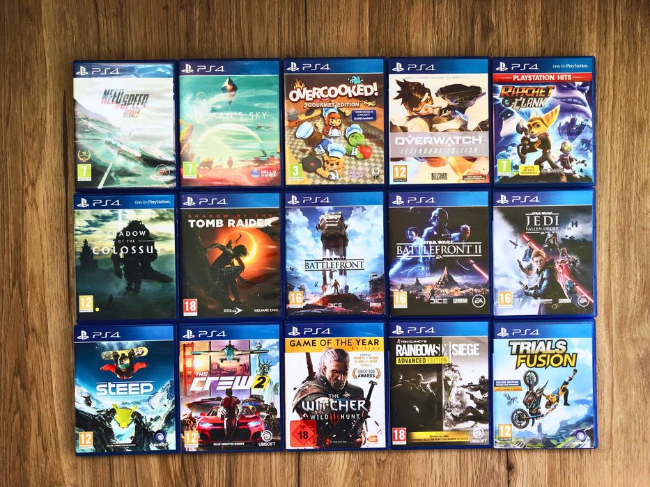 Colectie Jocuri PS4 Joc Play Station PS5 Disk Targu-Mures • OLX.ro