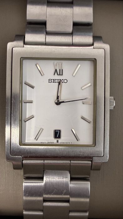 Seiko "Tank "Vintage Dead Stock V739-5880 Bucuresti Sectorul 1 • OLX.ro