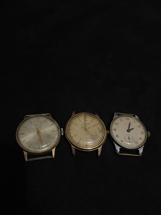 Ceasuri Glashutte,Raketa si un Pobeda Deva • OLX.ro