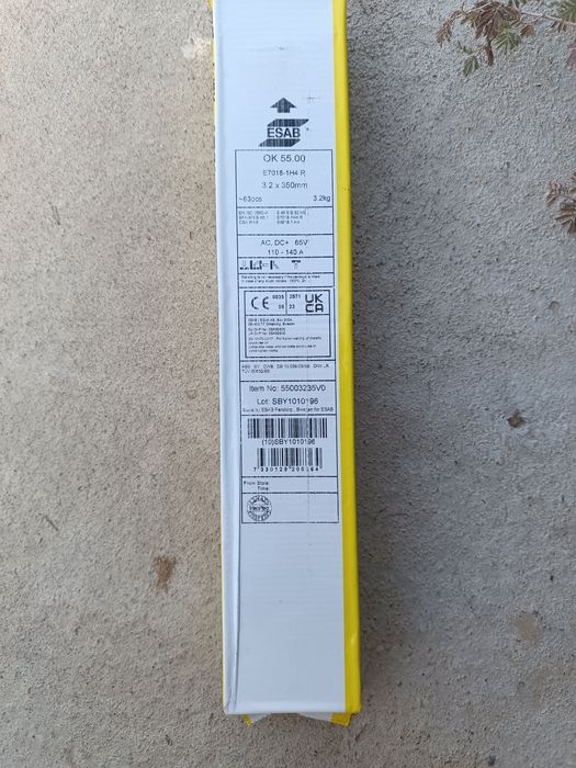 Электрод ESAB OK. 53.70. 74.70 55.00 с хундай S 7016отилади: 85 000 сум - Прочие стройматериалы ...