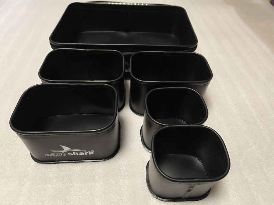 Set 5 Cutii pentru Nada EVA east shark 37x25x11 cm Giurgiu • OLX.ro